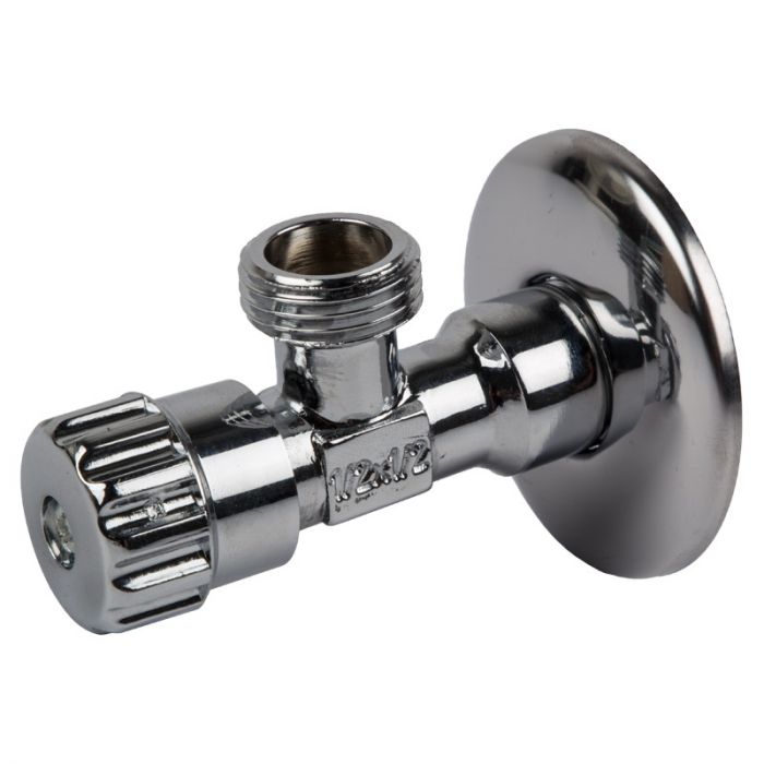 Wall Mount Angle Valve - 1/2 x 1/2 - ORM Wholesale
